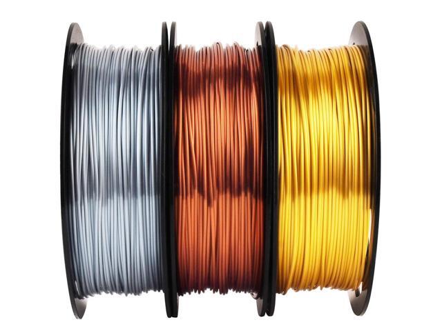 Click here for Shiny Silk Gold Silver Copper PLA Filament Bundle... prices