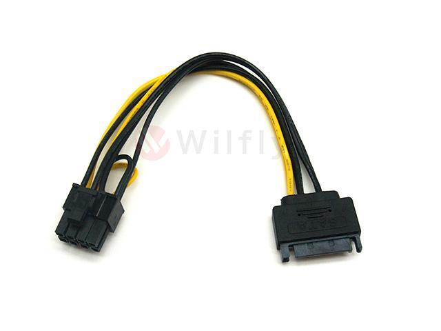 Click here for S15PCIE62 - SATA 15pin to PCI-E 8pin(6+2) Video Ca... prices
