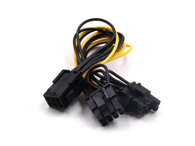 Click here for 10pcs/lot 6 pin PCI Express to 2 x PCIe 8 (6+2) pi... prices