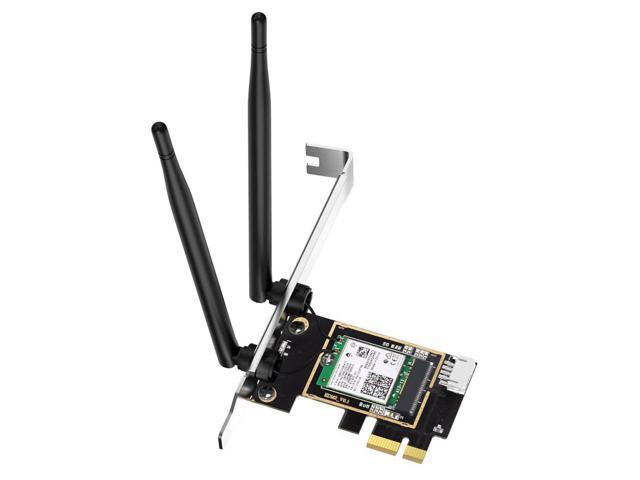 Click here for 3000Mbps WiFi 6 Intel AX200 Bluetooth 5.1 PCI-E Wi... prices