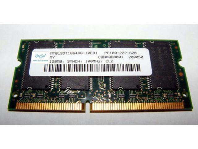 Click here for For MT8LSDT1664HG-10EB1 128MB PC100-222-620 SYNCH... prices