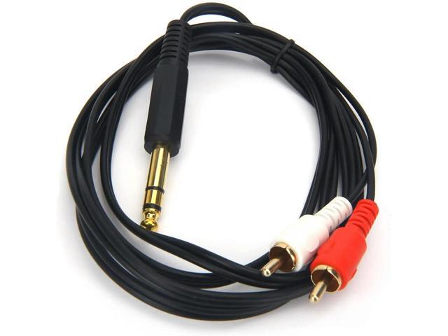 Click here for FOR Gold-Plated 6.35mm 1/4 inch Male TRS Stereo Pl... prices