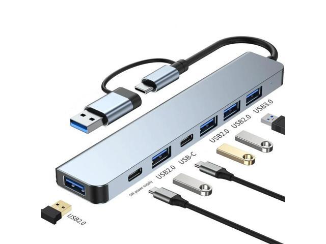 Click here for FOR 7 in 1 Multiport USB+USB c cable Splitter 5 US... prices