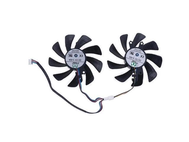 Click here for FOR 1 Pair 85mm 4Pin Cooler Fan Replacement for GT... prices