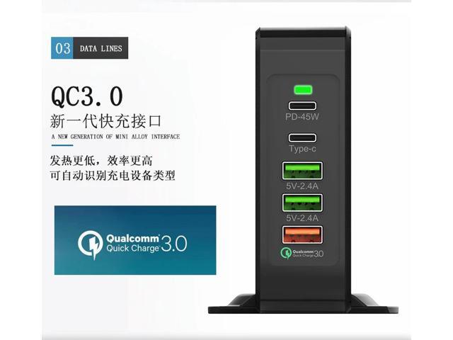 Click here for FOR USB 75W Fast Station 45W PD USB-C Power Delive... prices