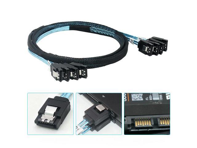 Click here for FOR Durable PC Hardware Cable: 4 Ports SATA to 4 P... prices