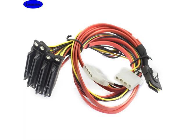 Click here for FOR MINI SAS SFF-8087 to 4 Ports SATA 22P female c... prices