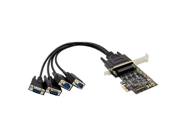 Click here for FOR PCIE AX99100 4S DB9 RS232 Serial Port Card Con... prices