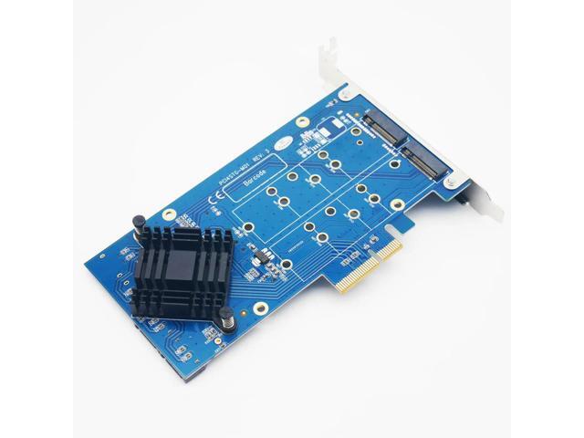 Click here for FOR PCIe x4 to 2 PORTS SATA 3.0 + B key NGFF(m.2)... prices