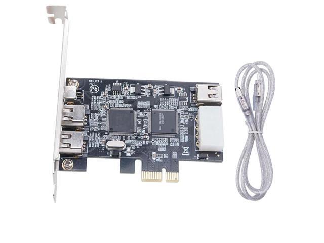 Click here for FOR PCI-E 1X IEEE 1394A 4 Port(3+1) Firewire Card... prices