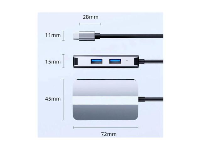 Click here for FOR Type C USB HUB Station Splitter USB-C To USB H... prices