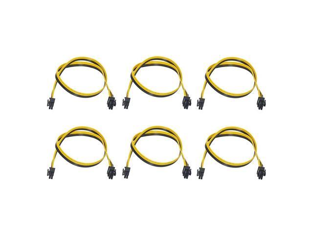 Click here for FOR 6 Pcs 6 Pin Male To 8 Pin (6+2) Male PCI-E PCI... prices