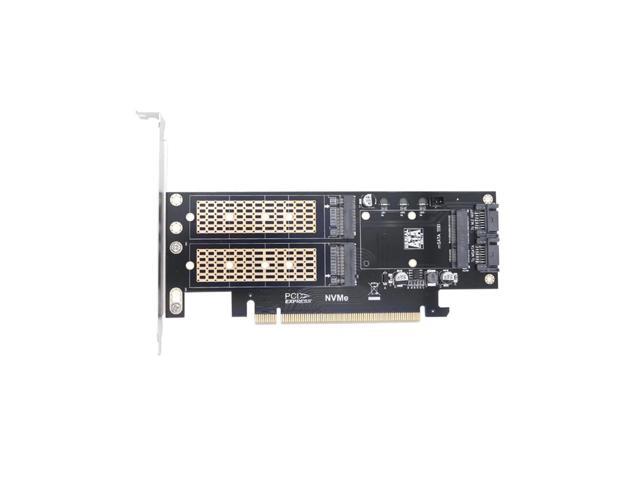 Click here for FOR PCIE X16 to M.2 M Key NVME SSD+M.2 B Key SATA... prices