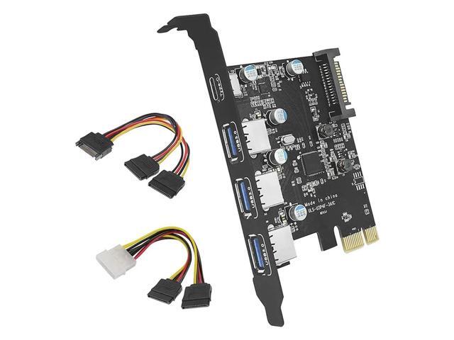 Click here for FOR 3A1C PCI-E To USB 3.0 4-Port(1XUSB-C-3XUSB-A)... prices