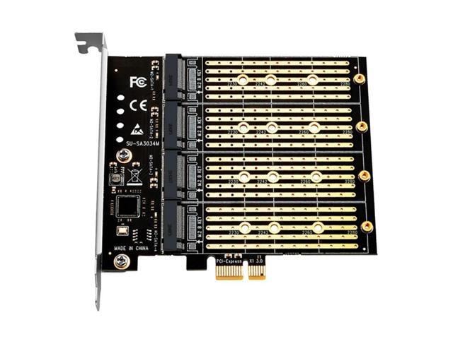 Click here for FOR Mining PCIE To M2 Adapter PCI Express X1 4 Por... prices