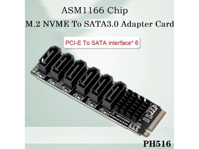 Click here for FOR PCIE To SATA 6Gpbsx6-Port Expansion Card M.2 M... prices