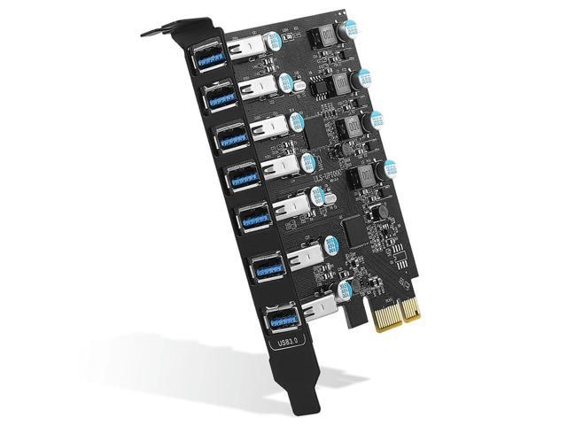 Click here for FOR Pcie To USB 3.0 7-Port PCI Express Expansion C... prices