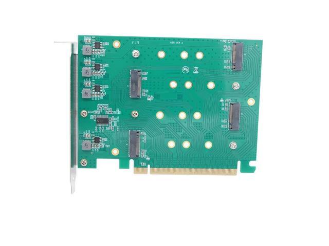 Click here for FOR PCI-E3.0 X16 Split To 4 NVME M.2 Solid State S... prices