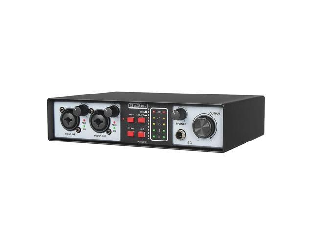 Click here for FOR Audio Interface Sound Card Metal 2 In 2 Out US... prices