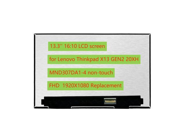Click here for FOR X13 Gen 2 20XH006VGE MND307DA1-4 13.3 QHD 16:1... prices