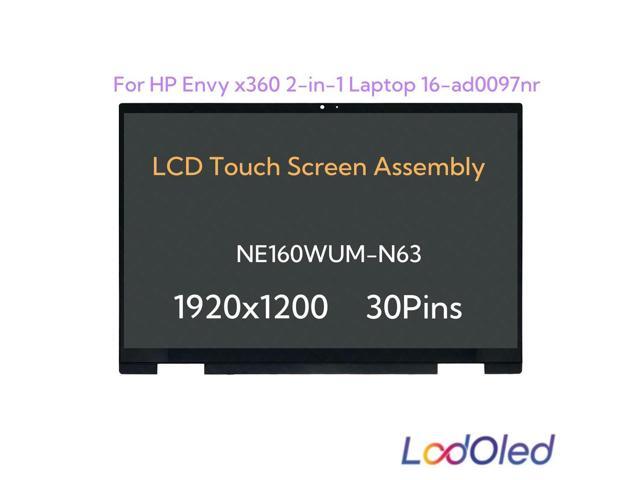 Click here for FOR 16:10 LED for 2-in-1 Laptop 16-ad0097nr LCD Di... prices