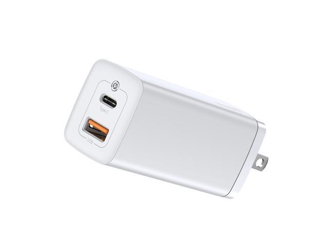 Click here for Baseus GaN2 Lite Quick Charger USB-C USB-A 65W Whi... prices
