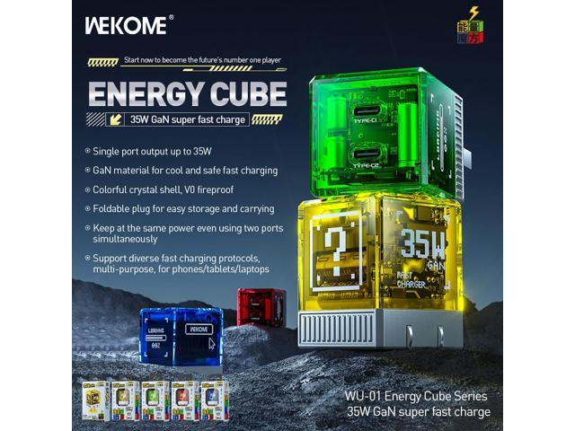 Click here for WEKOME WU-01 Energy Cube Series GaN super fast cha... prices