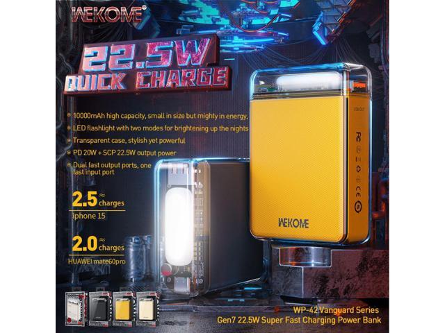 Click here for WEKOME WP-42 (10000mAh) Vanguard Series Super Fast... prices