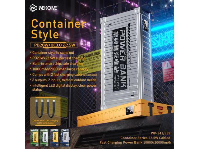 Click here for WEKOME WP-339 container style quick charge Poweban... prices