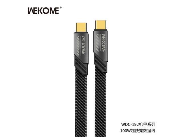Click here for WEKOME WDC-192 Charging Cable 100W USB-C TO C 1M prices