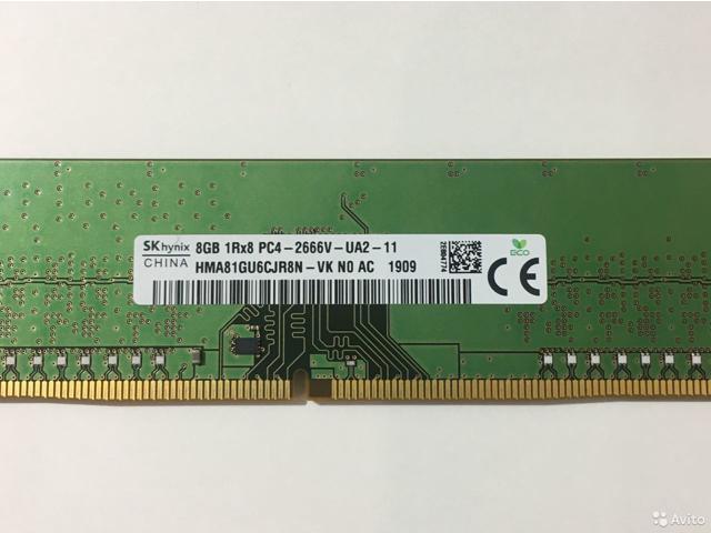 Click here for 2Pcs Hynix HMA81GU6CJR8N-VK PC4-21300 8GB DDR4 266... prices