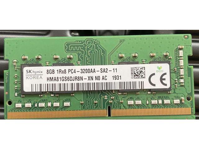 Click here for SK HYNIX HMA81GS6DJR8N-XN 8GB 3200 DDR4 1Rx8 PC4-3... prices