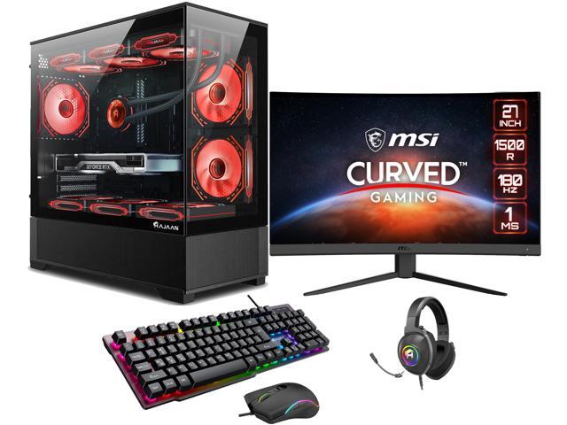 Click here for HAJAAN Custom Gaming PC Desktop - MSI 27 Curved Ga... prices