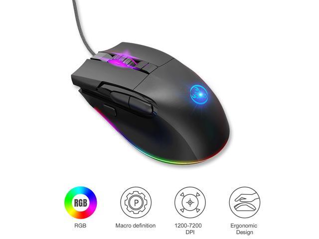 Click here for HXSJ A905 Ergonomic USB Wired Game Mouse for Lapto... prices