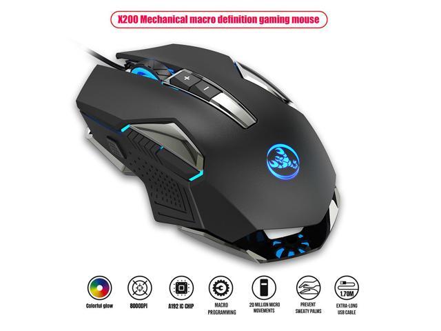 Click here for HXSJ S600 Ergonomic Programmable Gaming USB Wired... prices