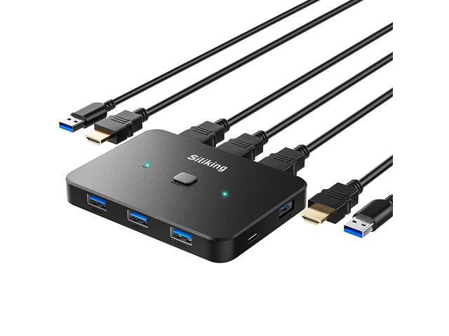 Click here for 4K@60Hz HDMI KVM Switch USB Selector for 2 Compute... prices