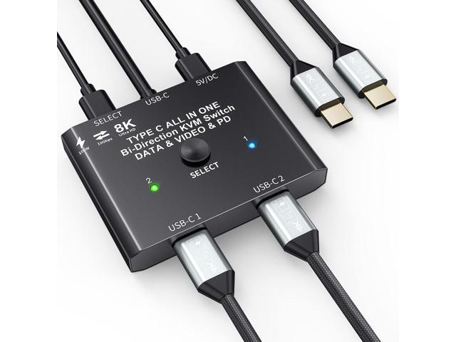 Click here for USB-C Switch Bi-Directional USB C Switcher 2 in 1... prices