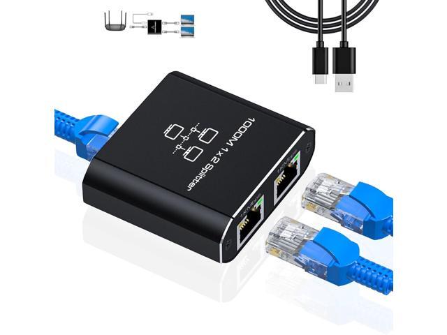 Click here for Gigabit Ethernet Splitter 1 to 2 - Network Splitte... prices