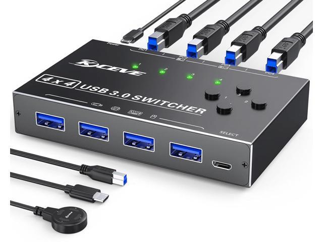 Click here for USB 3.0 Switch 4 Computers MLEEDA 4 Port USB Switc... prices