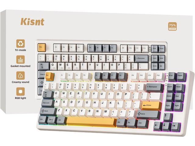 Click here for Wireless Mechanical Keyboard Gasket Mounted with C... prices