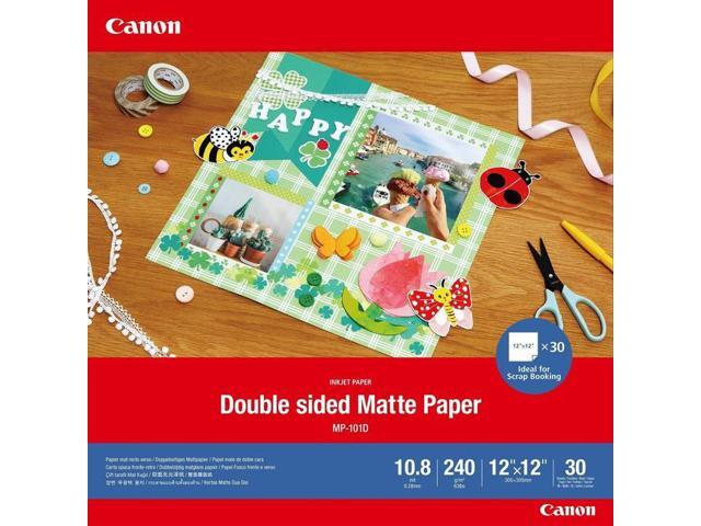 Click here for Canon Double-sided Matte Paper MP-101D prices
