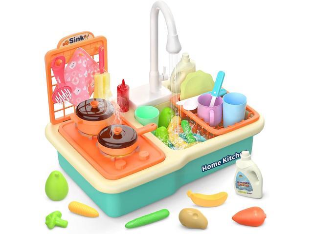 Click here for Kitchen Sink Toys with Running Water  Play Sink wi... prices