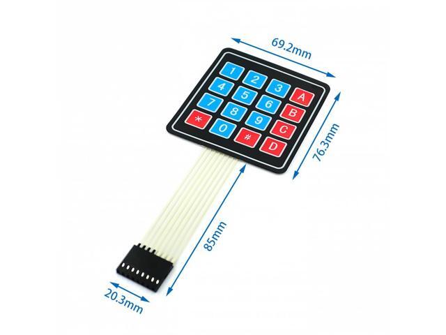 Click here for 4*4 Matrix Array/Matrix Keyboard 16 Key Membrane S... prices