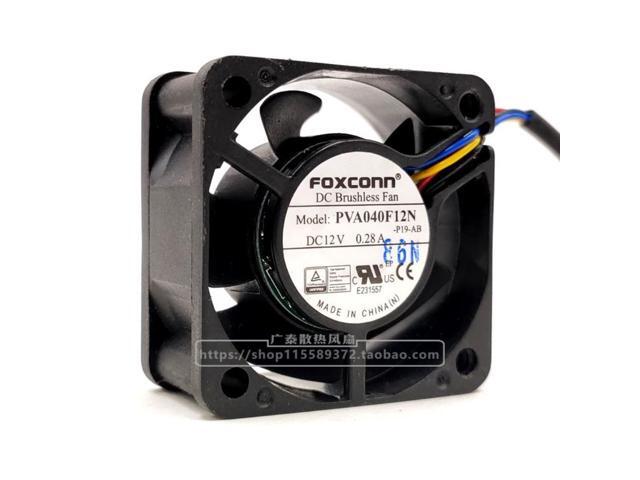 Click here for Foxconn Foxconn 4020 12V 0.28a Pva040f12n 4-Wire T... prices