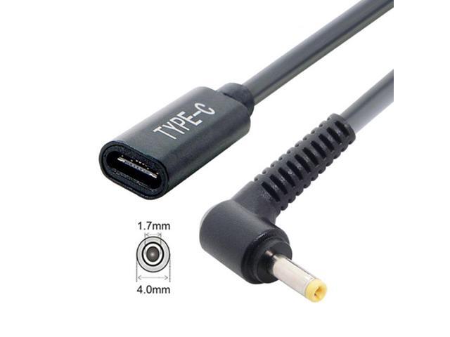 Click here for CY Type C USB-C Female Input to 4.0*1.7mm Cable UC... prices