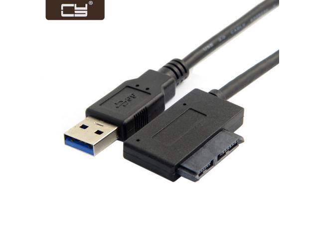 Click here for CY USB 3.0 to 7+6 13pin Slimline Sata Adapter Cabl... prices