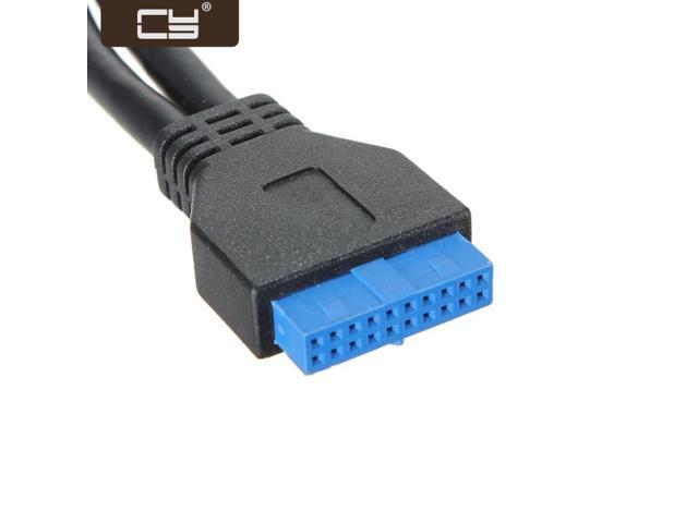 Click here for CY 2 ports USB 3.0 Female to Motherboard 20pin Hea... prices