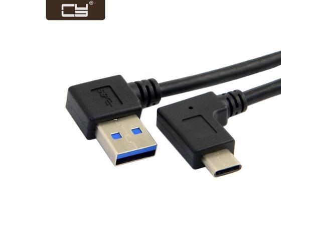Click here for CY Reversible USB 3.1 USB-C Angled to 90 Degree Ri... prices