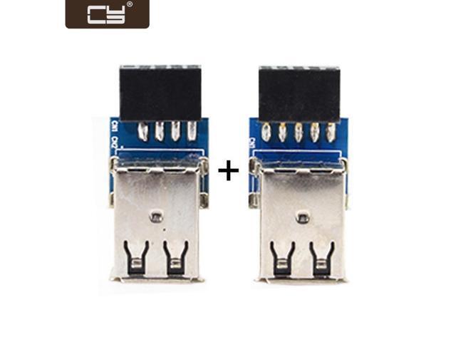 Click here for CY 2pcs 9Pin/10Pin Motherboard Female Header to Du... prices