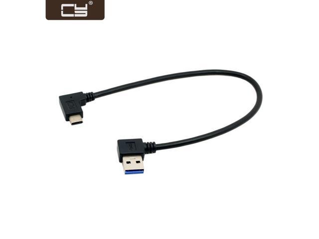 Click here for CY Reversible USB 3.1 USB-C Angled to 90 Degree Le... prices